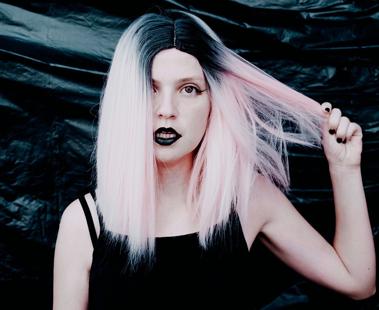 how to color hair for halloween