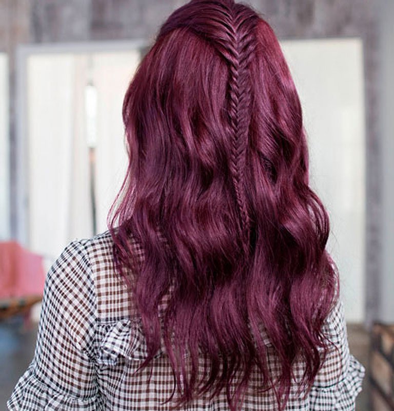 Tonos de cabello morado - Ideas de coloración morada - Coloración - Garnier