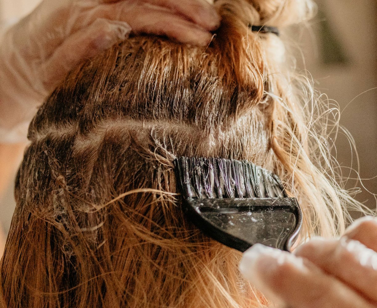 what are the steps to coloring hair