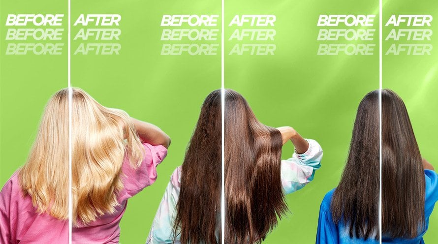 An Easy How-to on Achieving the Glass Hair Look - Garnier