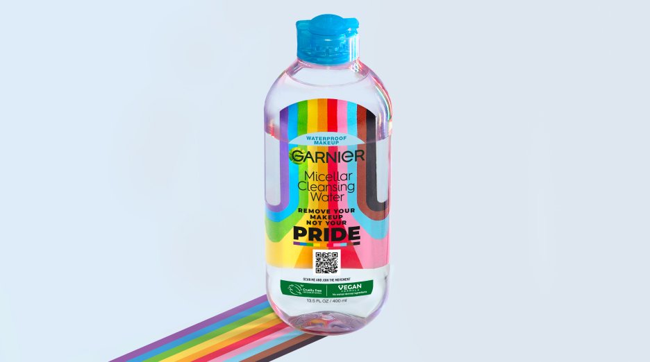 Garnier's Pride Bottle: Celebrating LGBTQIA+ Inclusivity