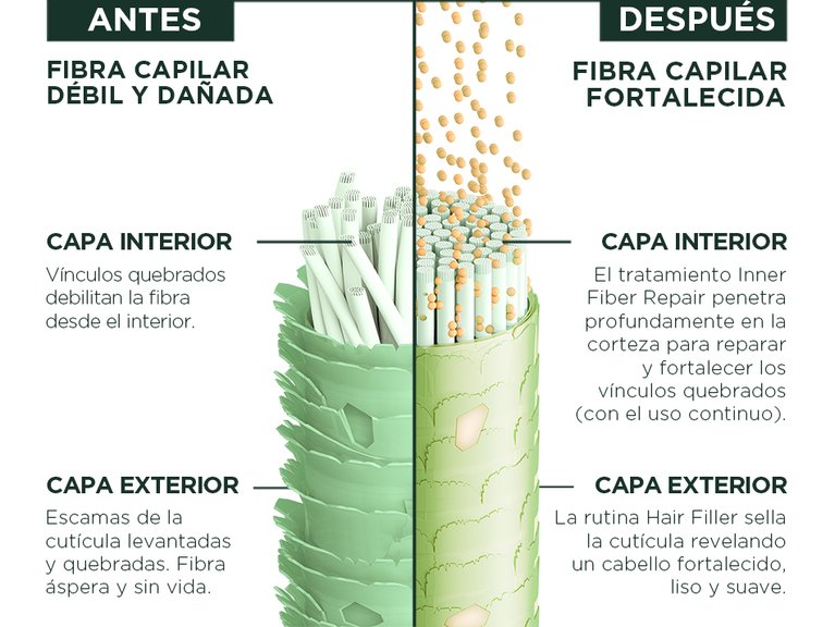 Fructis Hair Filler | Reparación del cabello | Garnier