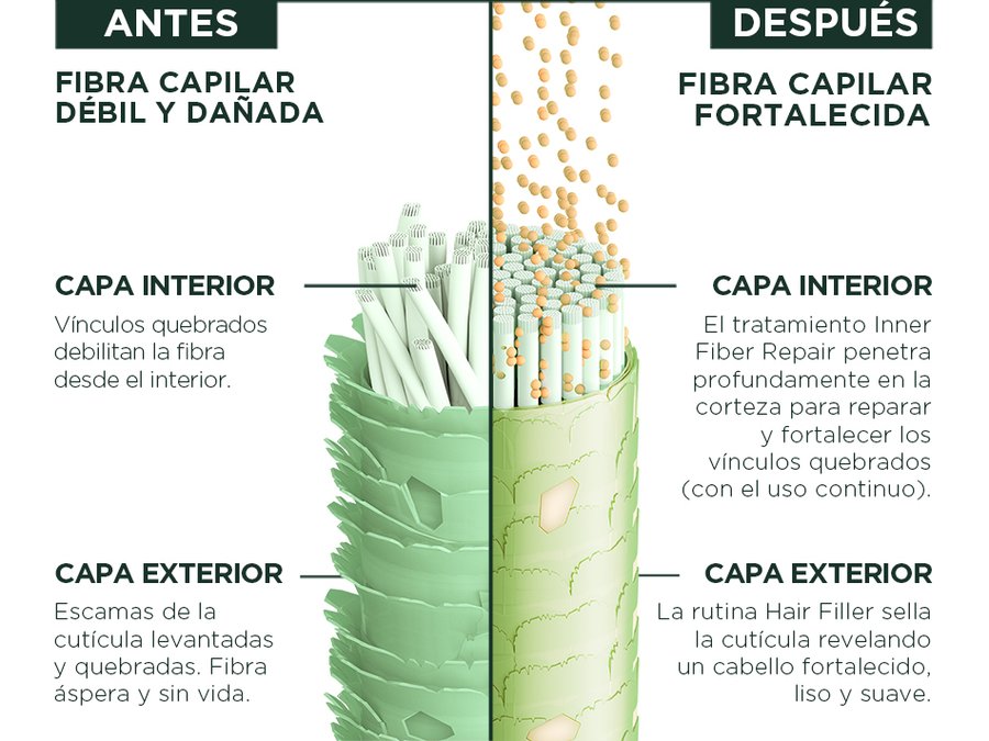 Fructis Hair Filler | Reparación del cabello | Garnier