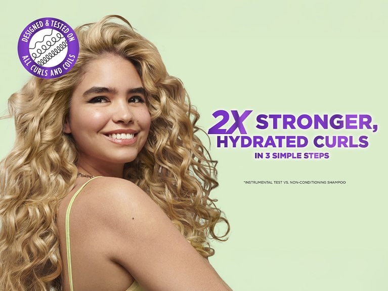 The Method for Curls Curly Hair Care Routine - Garnier
