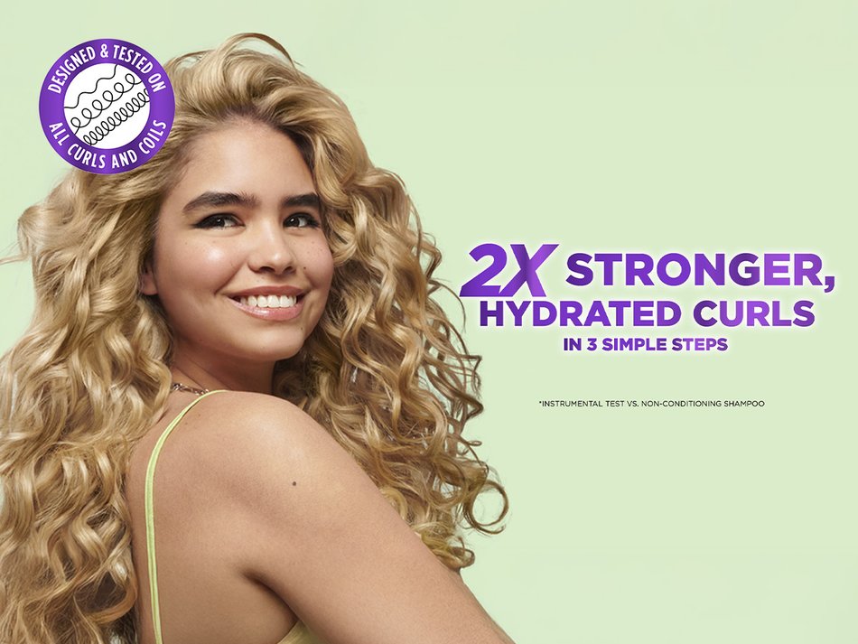 The Method for Curls Curly Hair Care Routine - Garnier