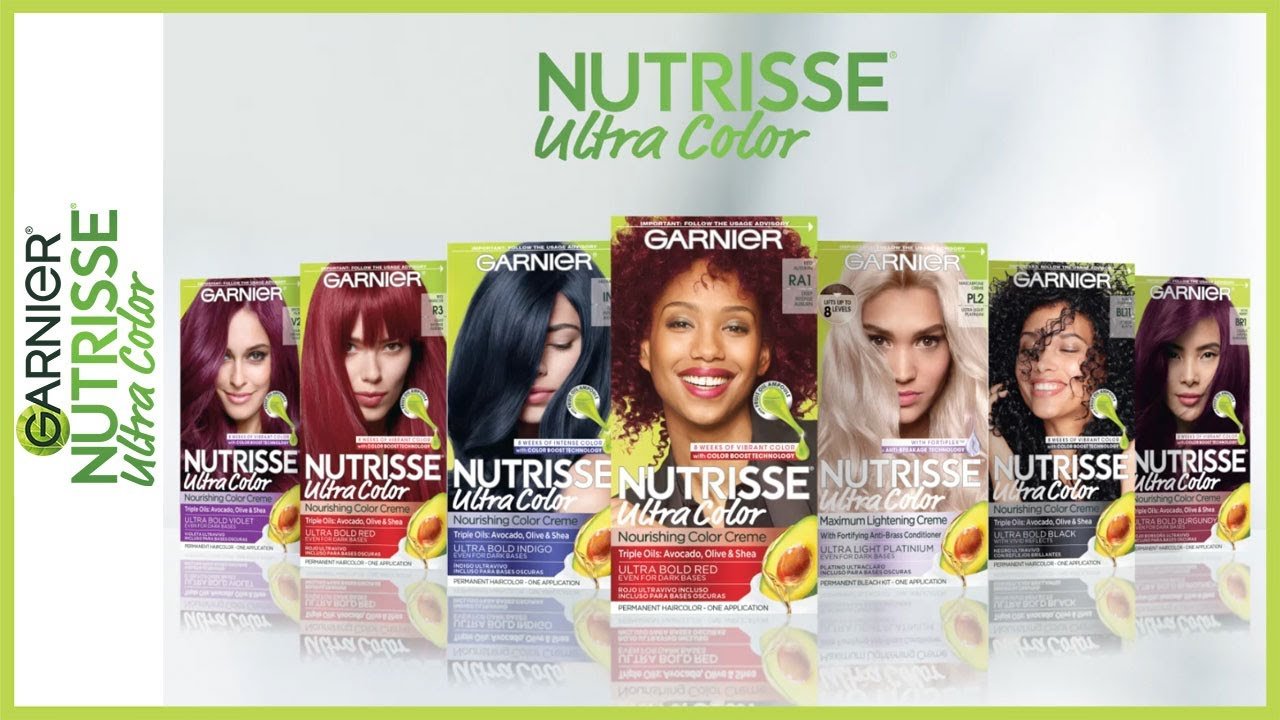 Garnier Fructis Hair Color Chart