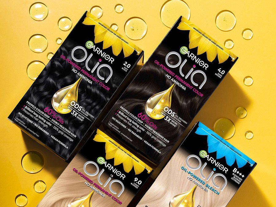 Discover Olia Ammonia-Free Permanent Hair Dye - Garnier