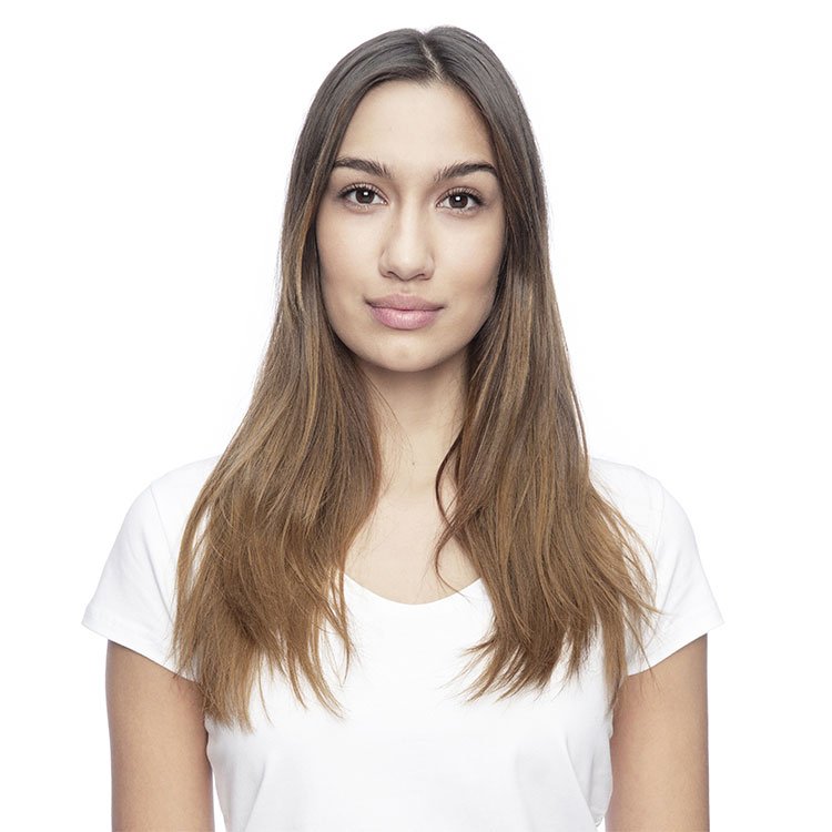 Dark Soft Mahogany Hair Color