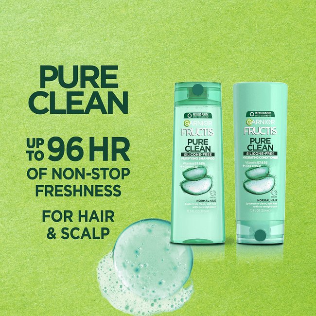 Pure Clean Conditioner - Hair Care Product - Garnier Fructis