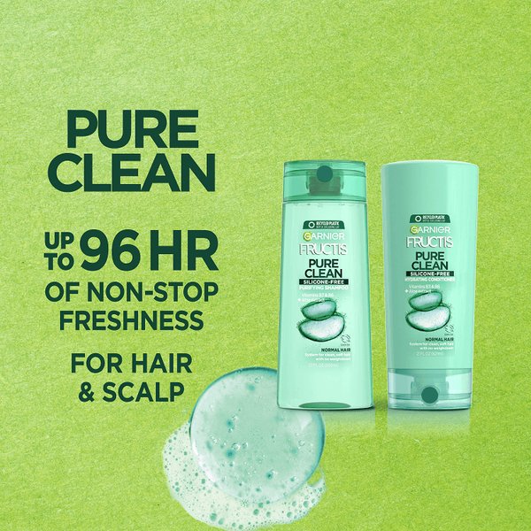 Pure Clean Shampoo - Hair Care Product - Garnier Fructis