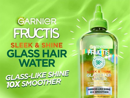 Fructis Sleek & Shine Lamellar Glass Hair Water - Garnier