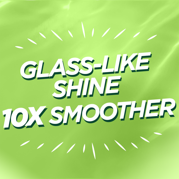 Glass-Like Shine, 10x Smoother – Sleek & Shine Glass Hair Water
