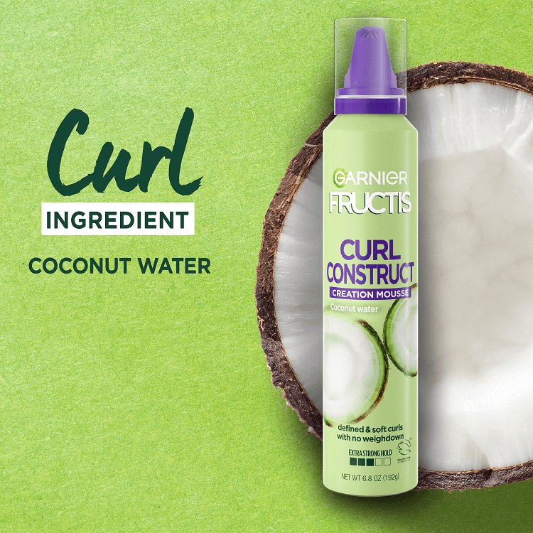 Curl Construct Mousse - Curl Definition - Garnier Fructis Style