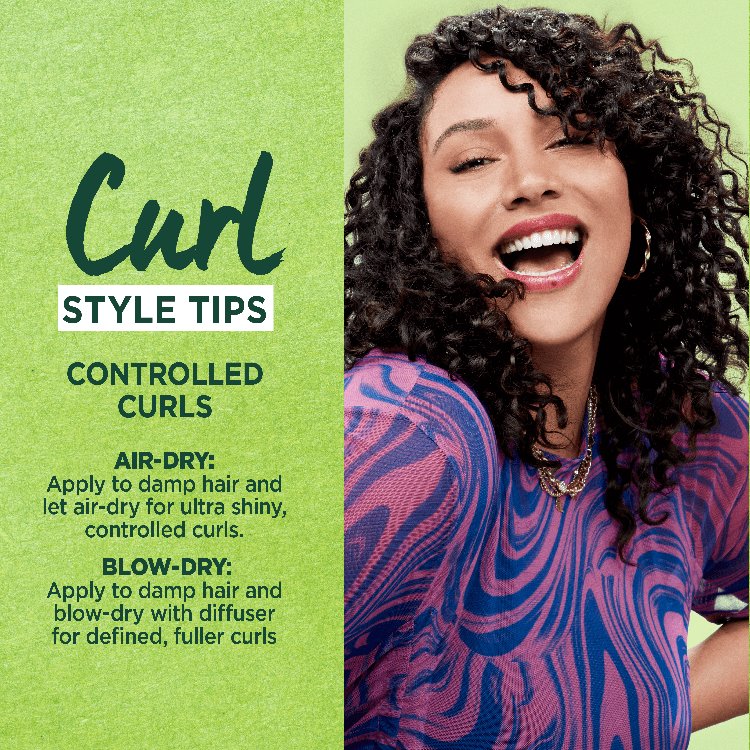 Curl Scrunch Controlling Hair Gel - Curl Definition - Garnier Fructis