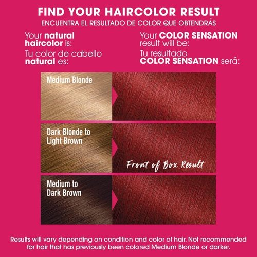 Garnier Color Sensation Intense Fiery Red Hair Color - Garnier