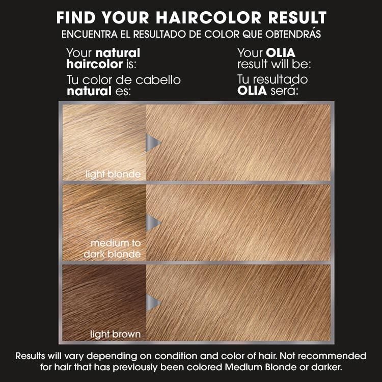 Olia - Ammonia-Free Permanent Hair Color - Medium Blonde - Garnier