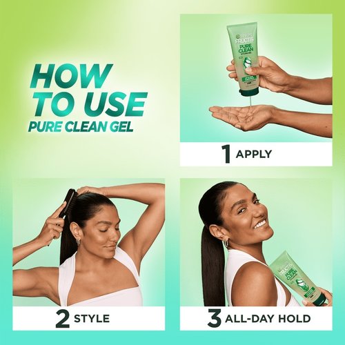 Fructis Style Pure Clean Styling Gel for Men - Garnier