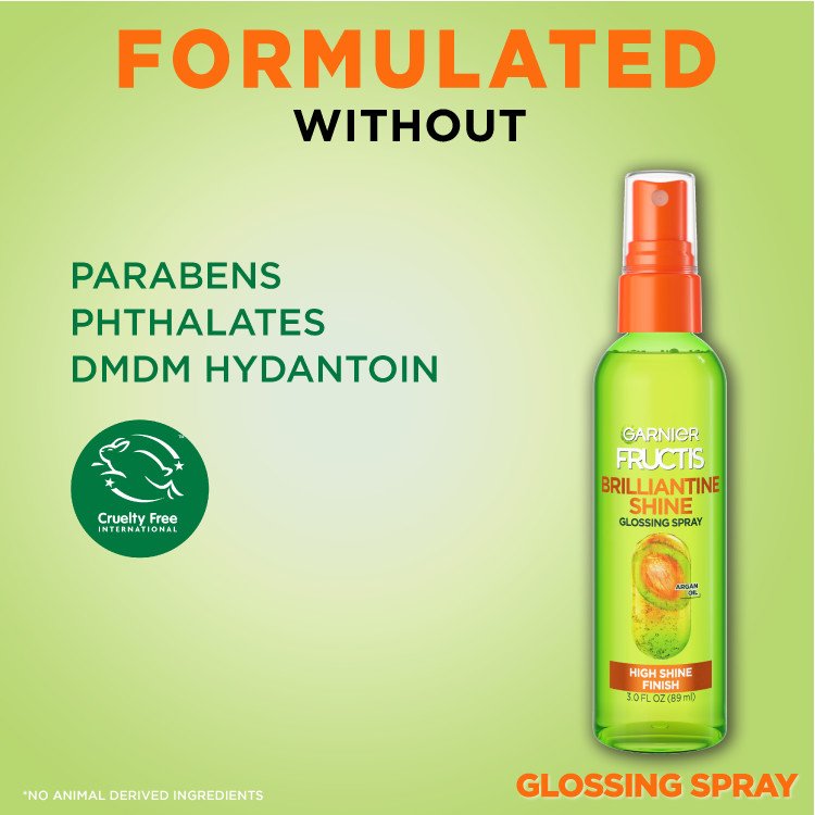 Brilliantine Glossing Spray - Garnier Fructis Style - Garnier