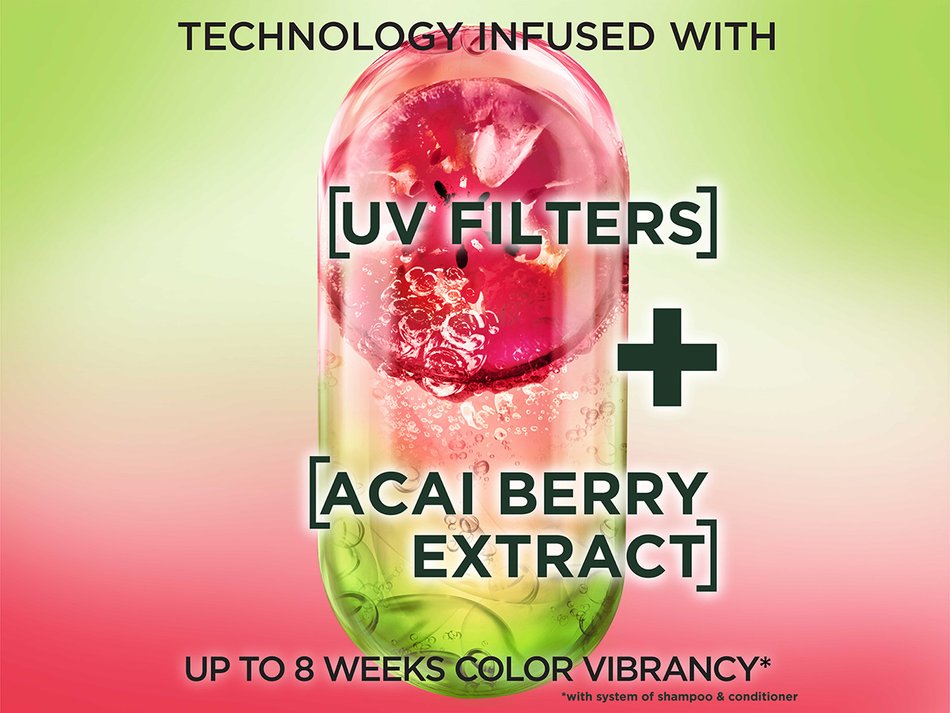 Nourish your color with Fructis Color Shield Shampoo - Garnier