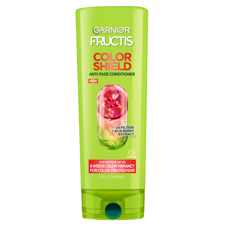 Protect your color with Fructis Color Shield Conditioner - Garnier