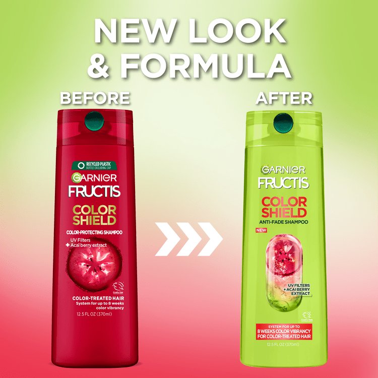 Nourish your color with Fructis Color Shield Shampoo - Garnier