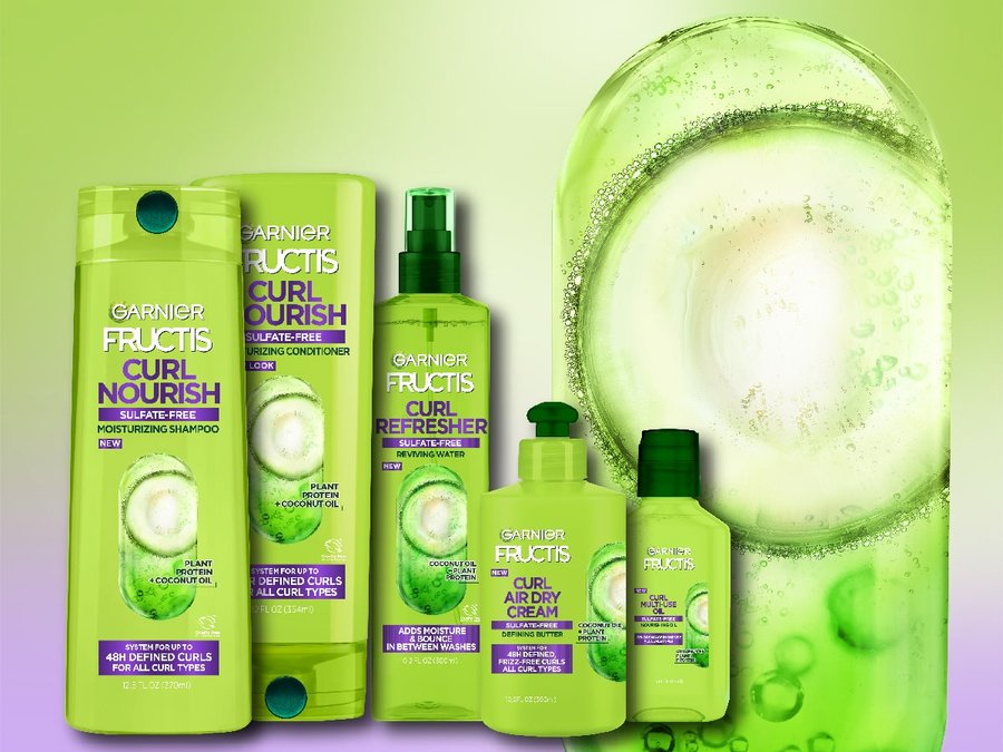Fructis Curl Nourish Conditioner for Curly Hair - Garnier