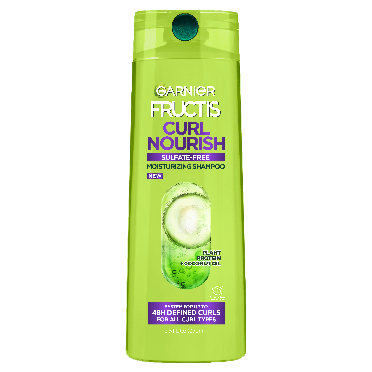 Sulfate-Free Curl Nourish Shampoo for Healthy Hair - Garnier