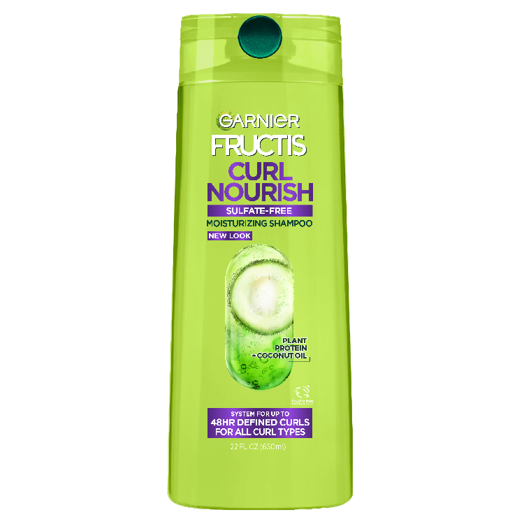 Sulfate-Free Curl Nourish Shampoo for Healthy Hair - Garnier