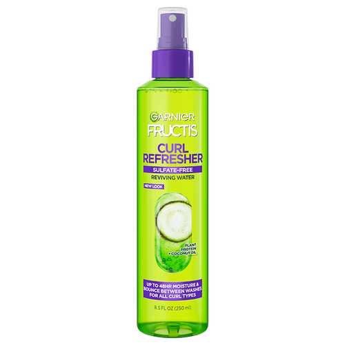 Discover gentle Fructis Curl Refresher Reviving Water Garnier