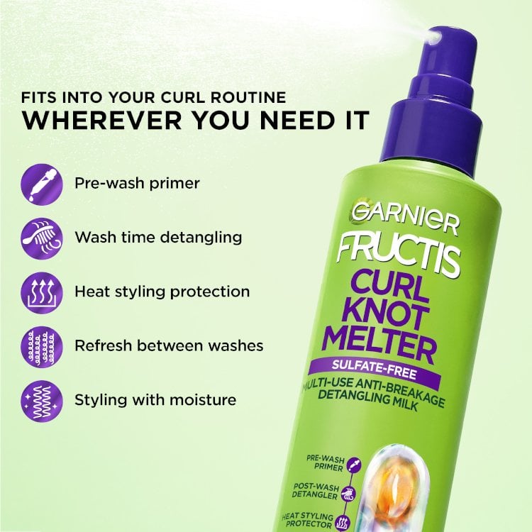 Fructis Curl Knot Melter Detangler Spray - Garnier
