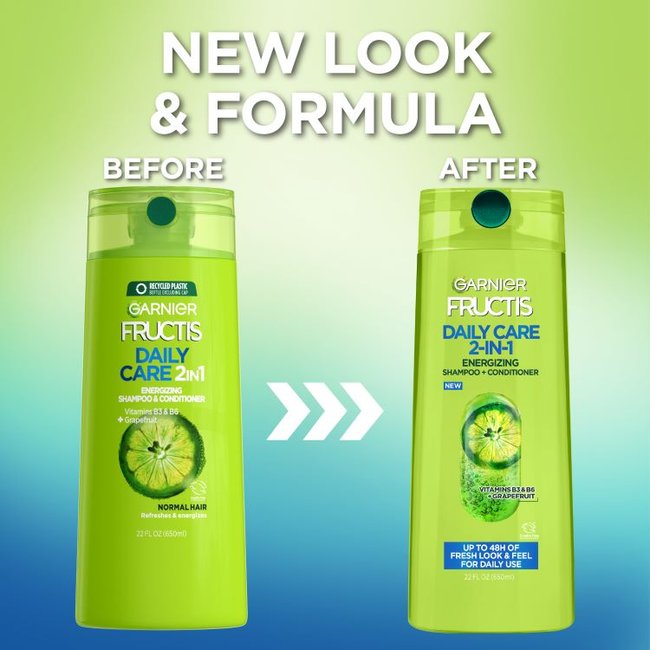 Fructis Daily Care 2-in-1 Shampoo & Conditioner - Garnier