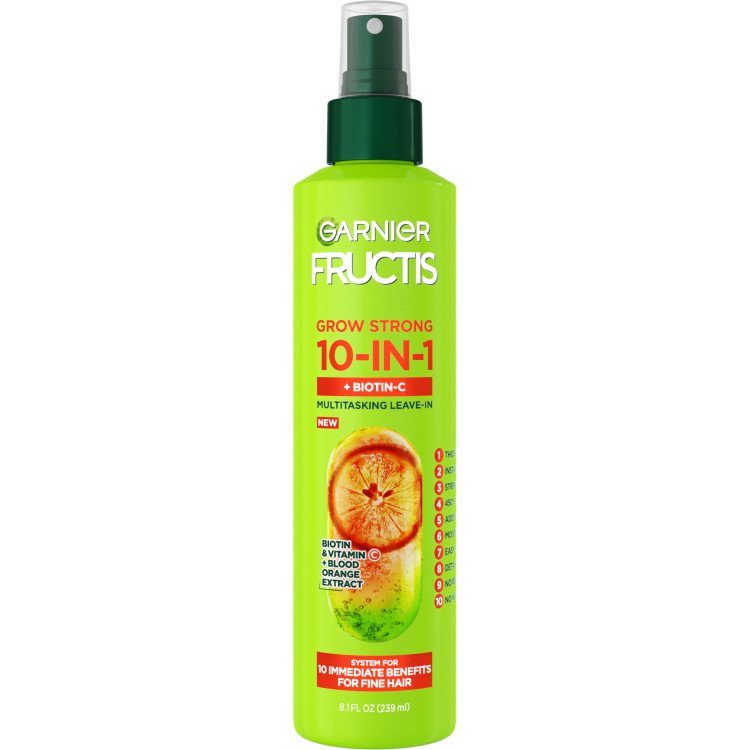 Fructis Grow Strong Thickening 10-in-1 Leave-in Spray - Garnier