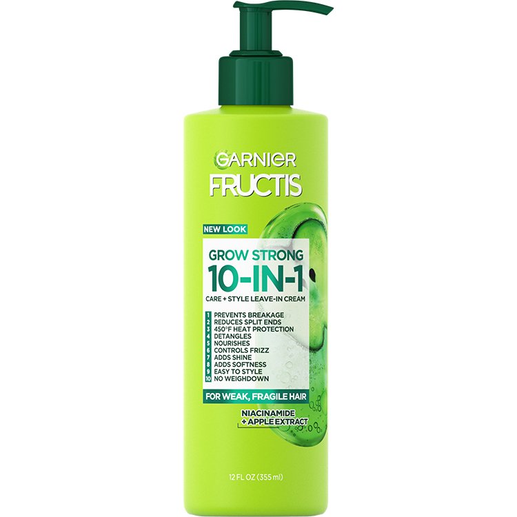 Grow Strong 10-in-1 Hair Protection Leave-In Treatment - Garnier