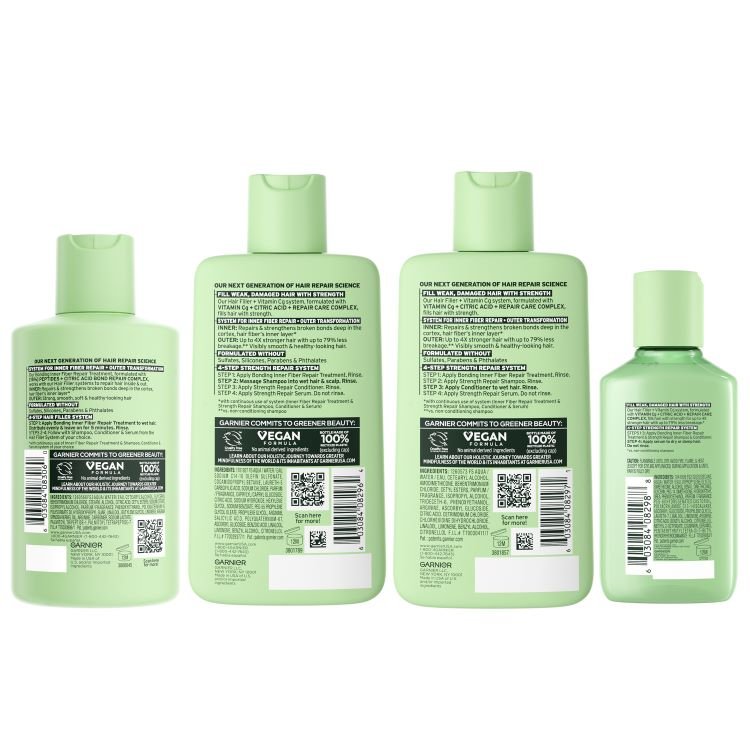 Tratamiento Fructis Hair Filler Inner Fiber Repair para antes del ...