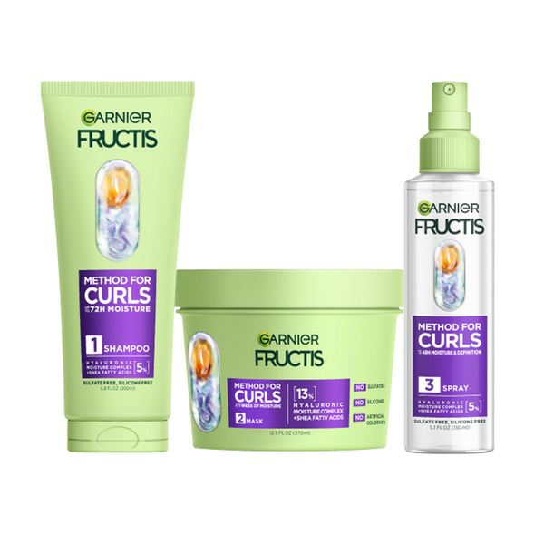 The Method for Curls Routine for Curly Hair - Garnier