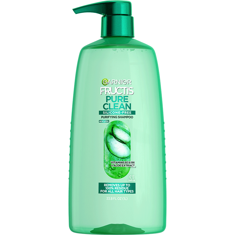 Fructis Silicone-Free Purifying Pure Clean Shampoo - Garnier