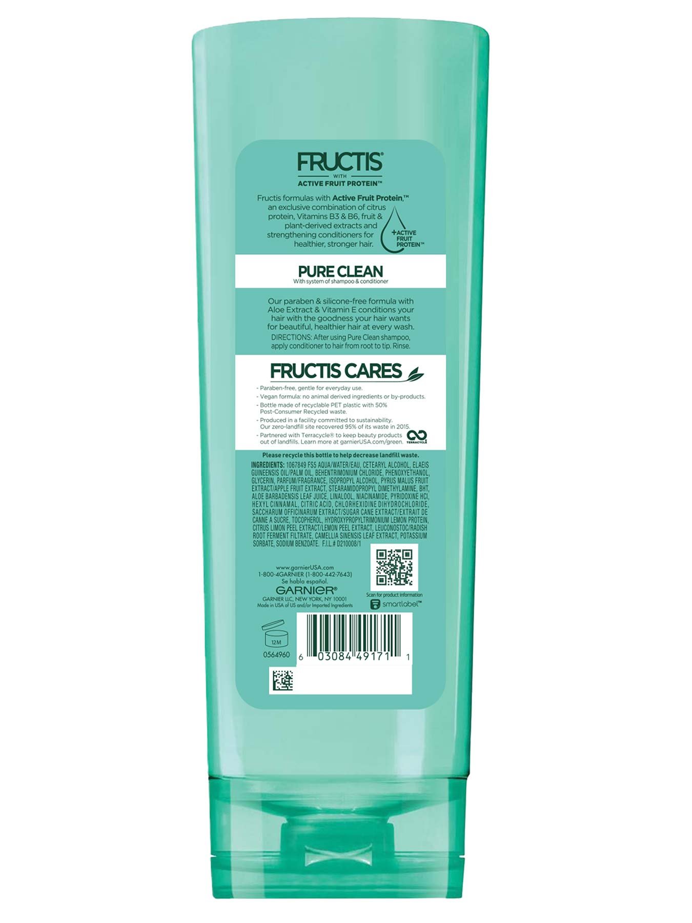 Pure Clean Conditioner - Hair Care Product - Garnier Fructis