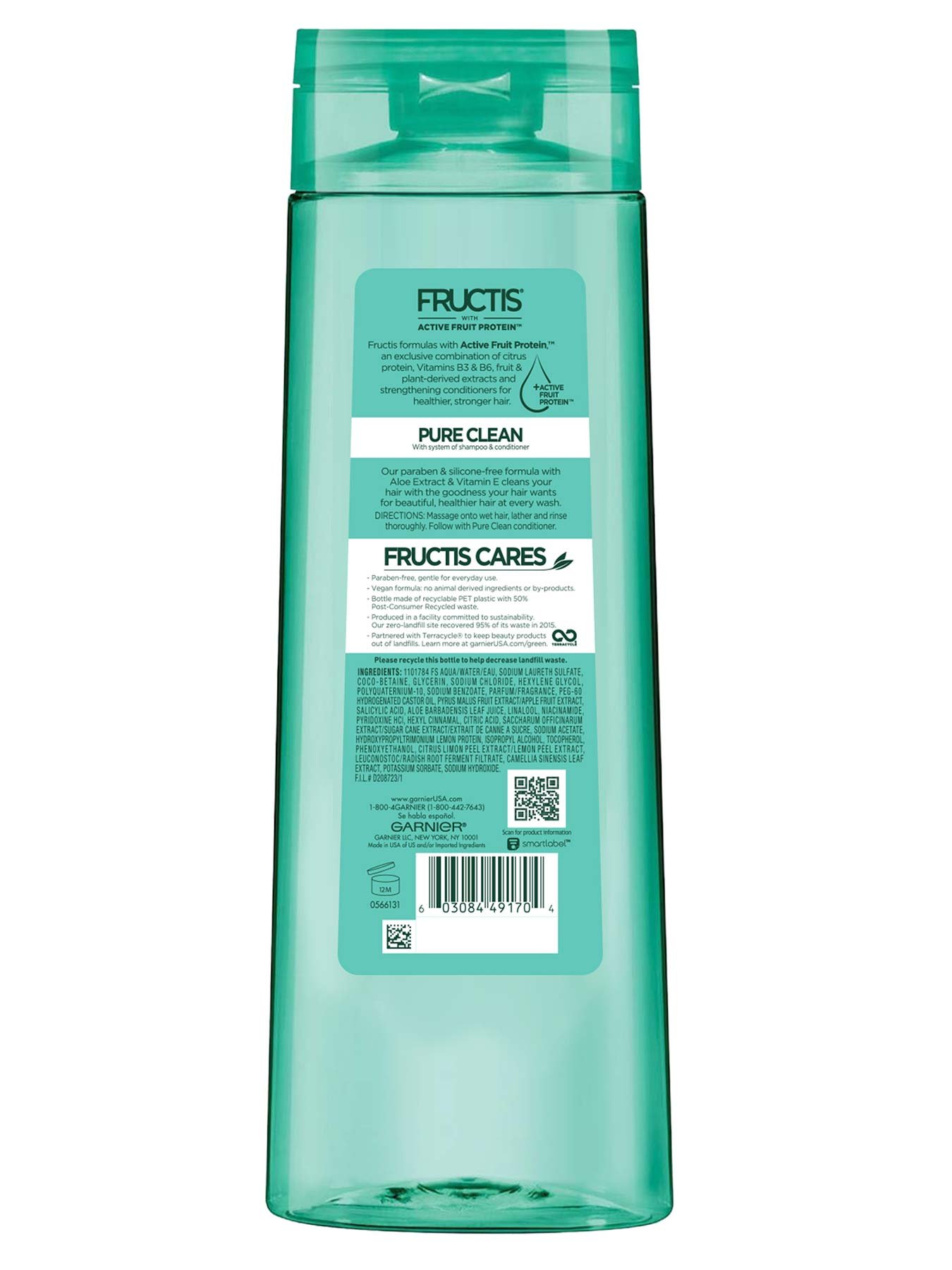 Pure Clean Shampoo - Producto de cuidado capilar - Garnier Fructis