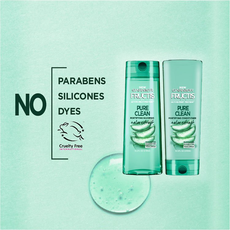 Pure Clean Shampoo - Hair Care Product - Garnier Fructis