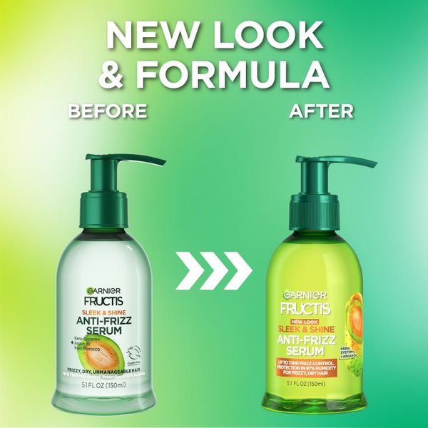Fructis Sleek and Shine Anti-Frizz Serum for total control - Garnier