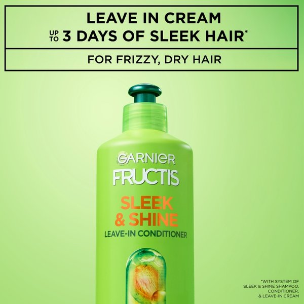 Sleek & Shine Hair Smoothing Leave-In Conditioner - Garnier