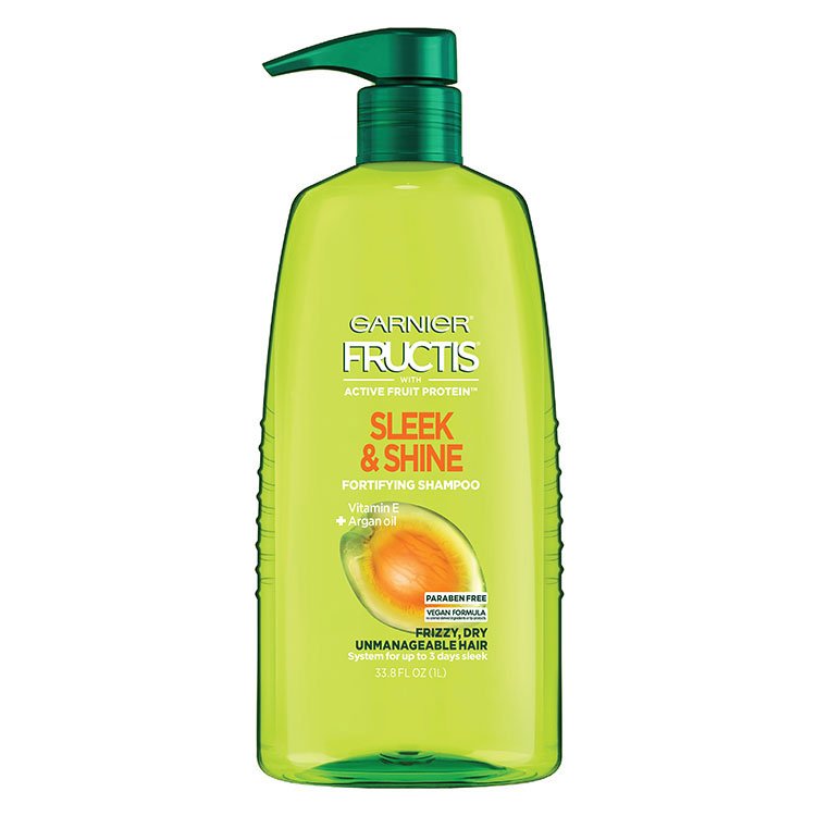Sleek and Shine Shampoo - Frizzy Hair Care - Garnier Fructis