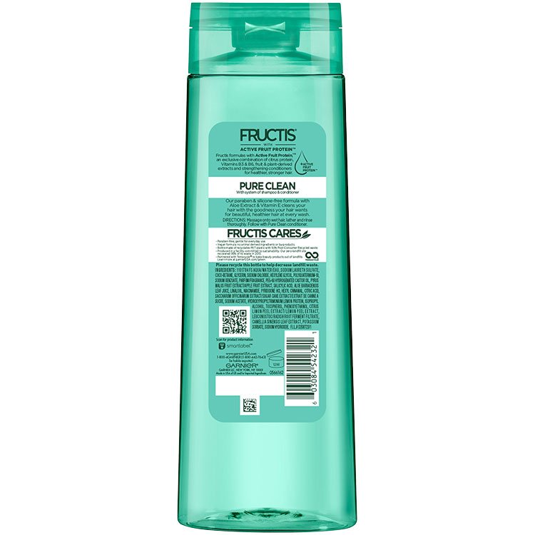 Pure Clean Shampoo - Producto de cuidado capilar - Garnier Fructis