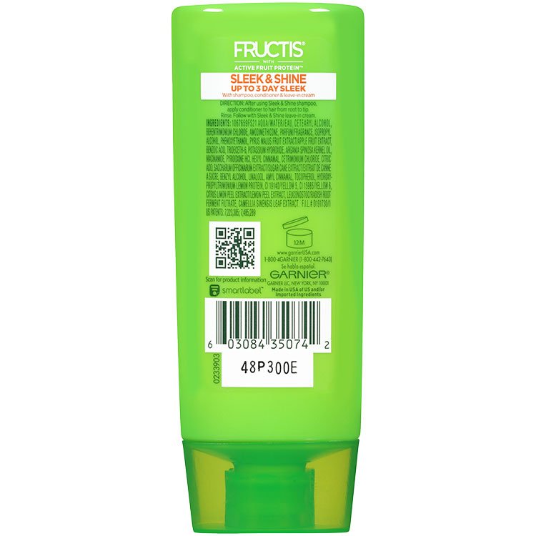 Sleek and Shine Conditioner - Frizzy Hair Care - Garnier Fructis