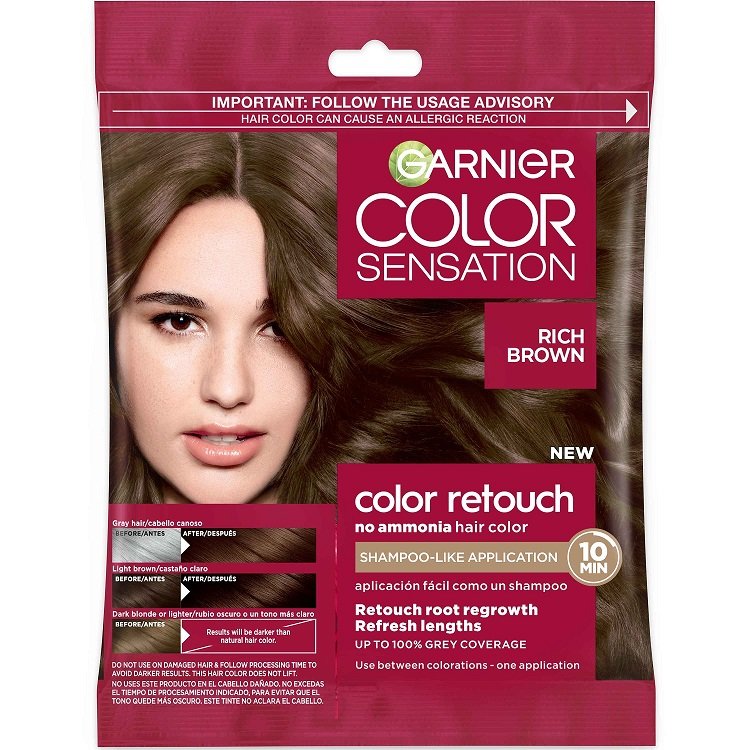 Coloración para el cabello sin amoníaco Color Retouch Rich Brown - Garnier