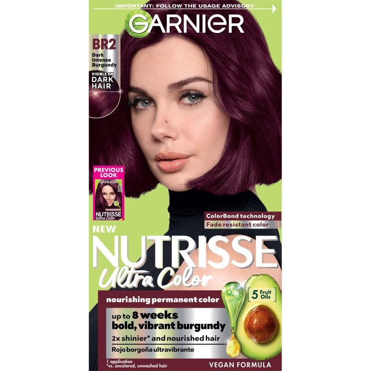 Nutrisse Ultra-Color - Dark Intense Burgundy Hair Color - Garnier