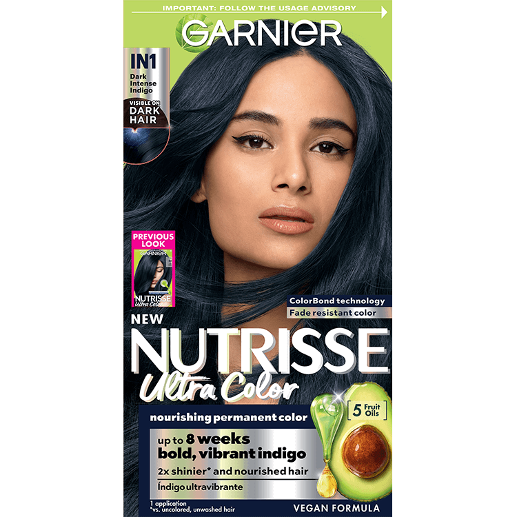 Nutrisse Ultra Color - Dark Intense Indigo Hair Color - Garnier