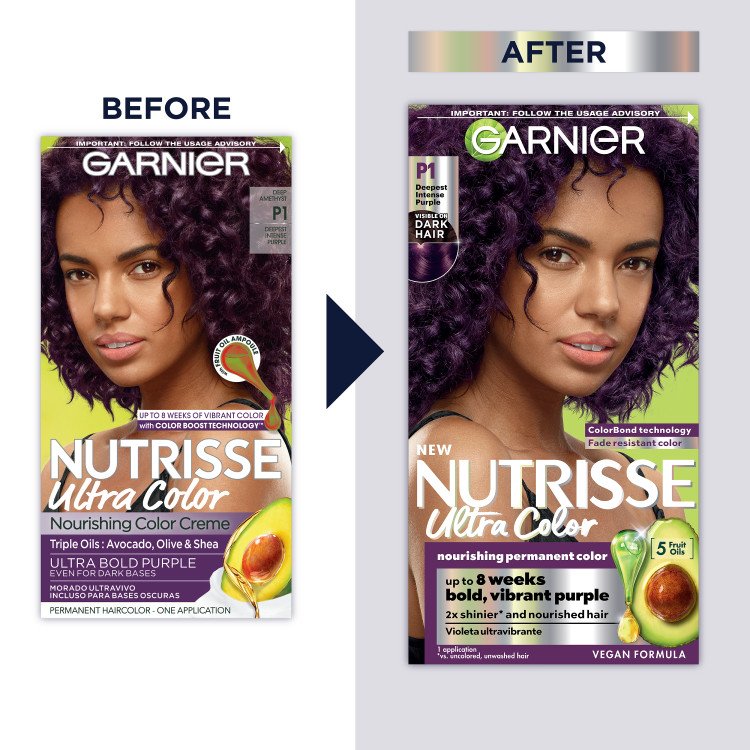 Nutrisse Deepest Intense Purple Ultra Color Creme - Garnier