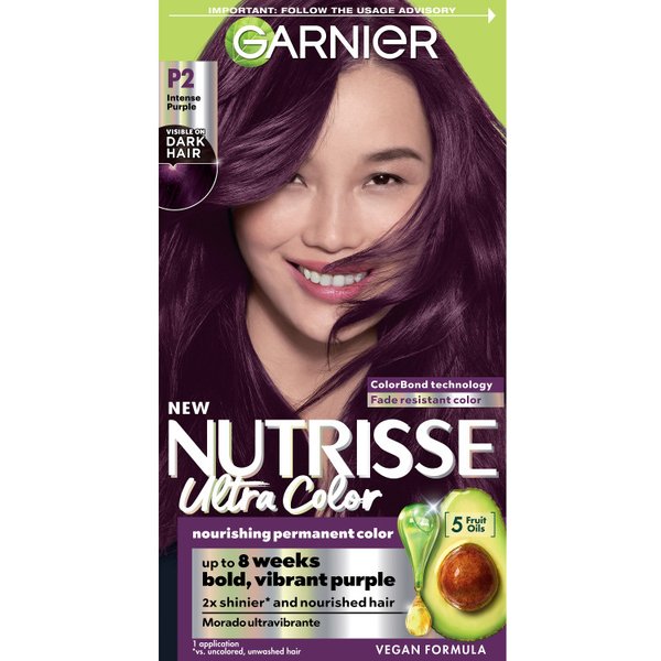 Nutrisse Permanent Intense Purple Color Creme - Garnier