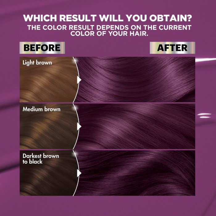 Nutrisse Permanent Intense Purple Color Creme - Garnier